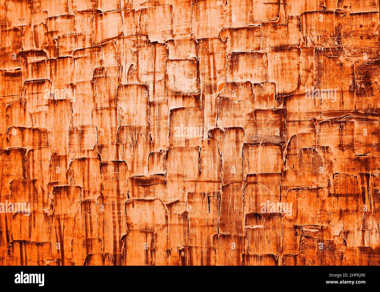 Orange Paint Texture