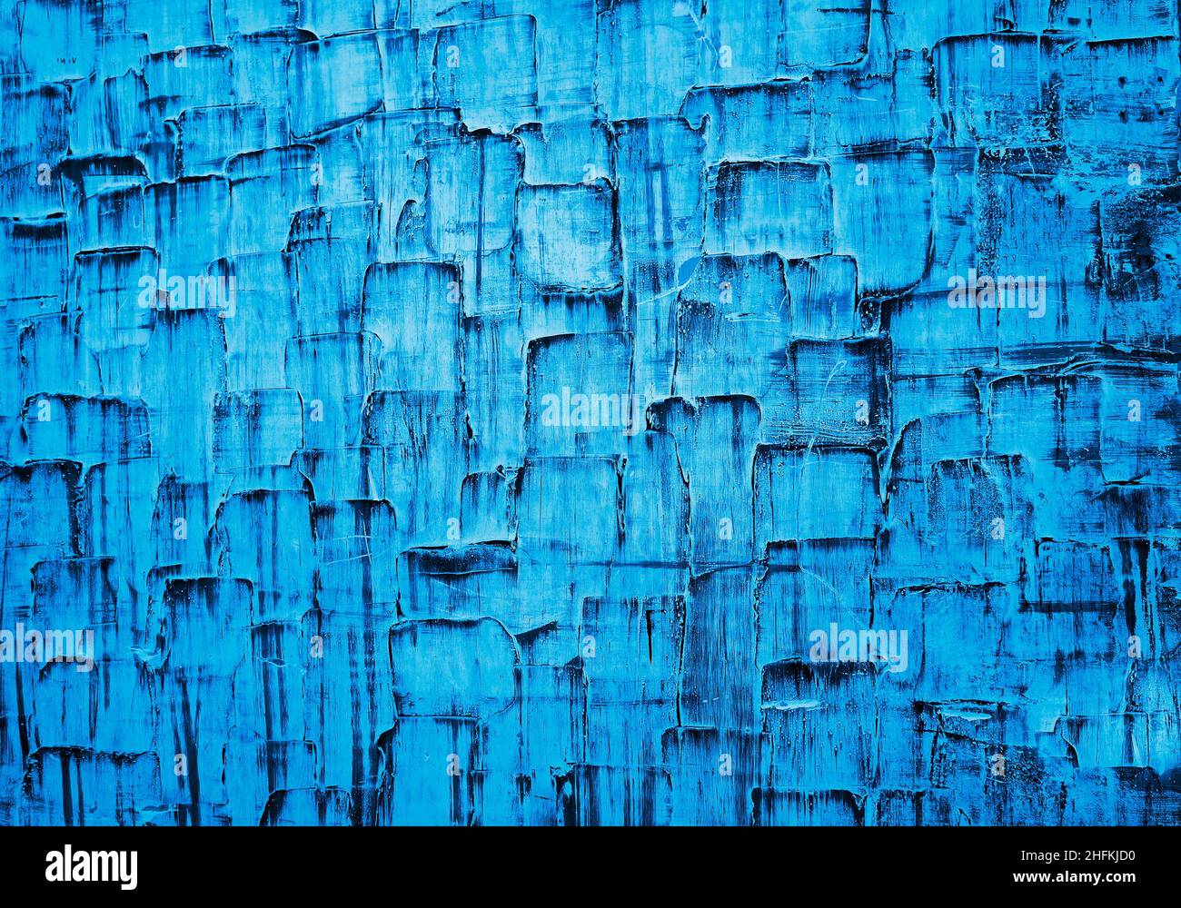 Blue paint texture hi-res stock photography and images - Alamy