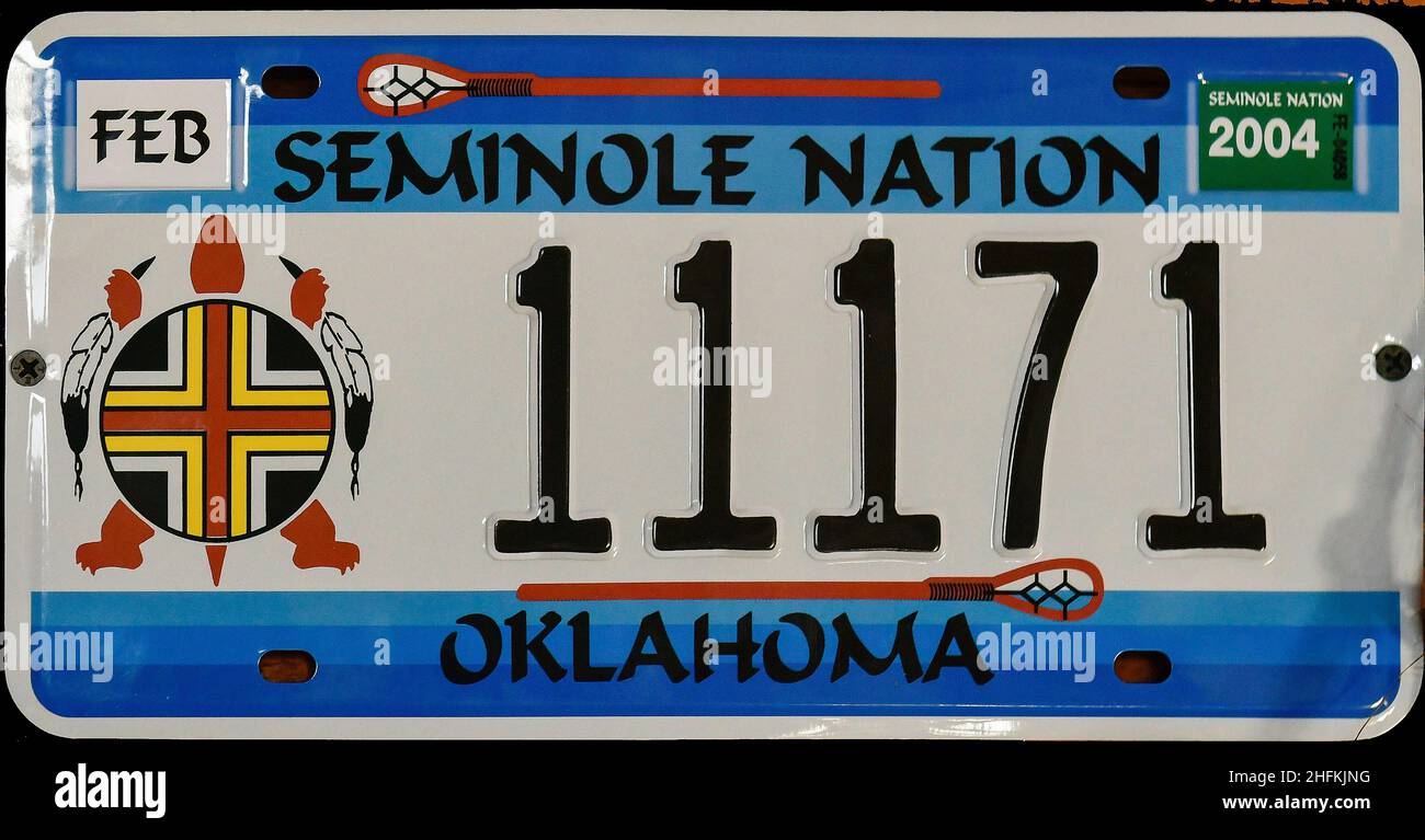 Metal signs for vehicles - Car registration plates Stock Photo - Alamy