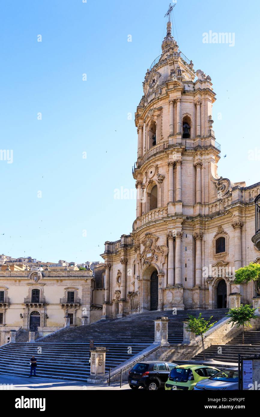 Cathedral of St George, Modica, Sicily, Italy Stock Photo - Alamy