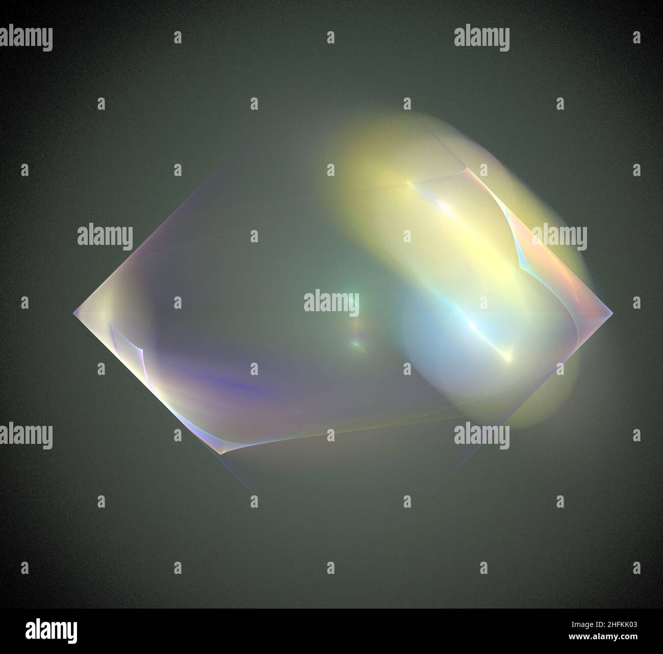 image of one Illustration of digital fractal Stock Photo - Alamy