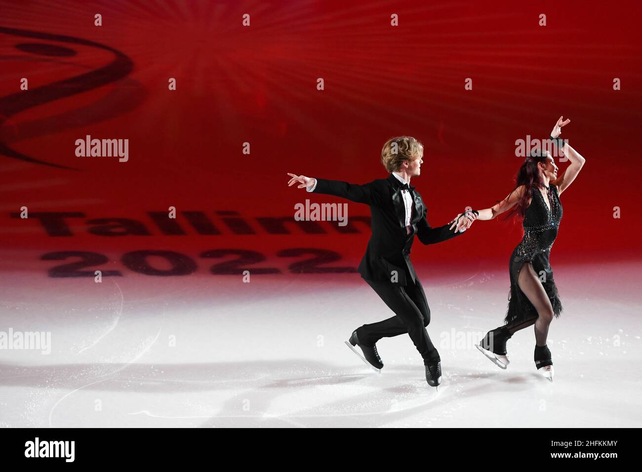 Diana DAVIS & Gleb SMOLKIN (Russia), during the Exhibition Gala, at the ...