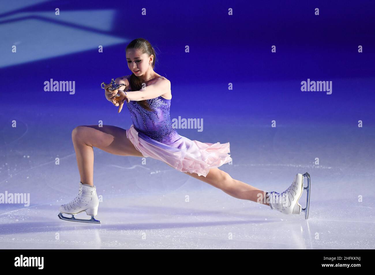 Kamila VALIEVA (Russia), during the Exhibition Gala, at the ISU European Figure Skating ...