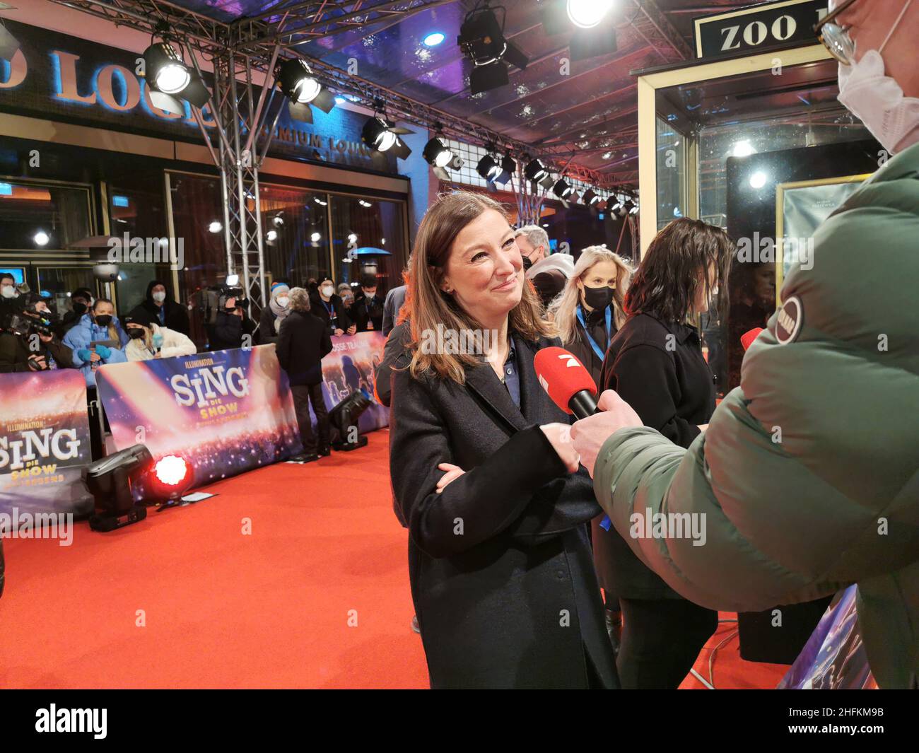 Alexandra Maria Lara bei der Premiere des Kinofilms 'Sing - Die Show ...