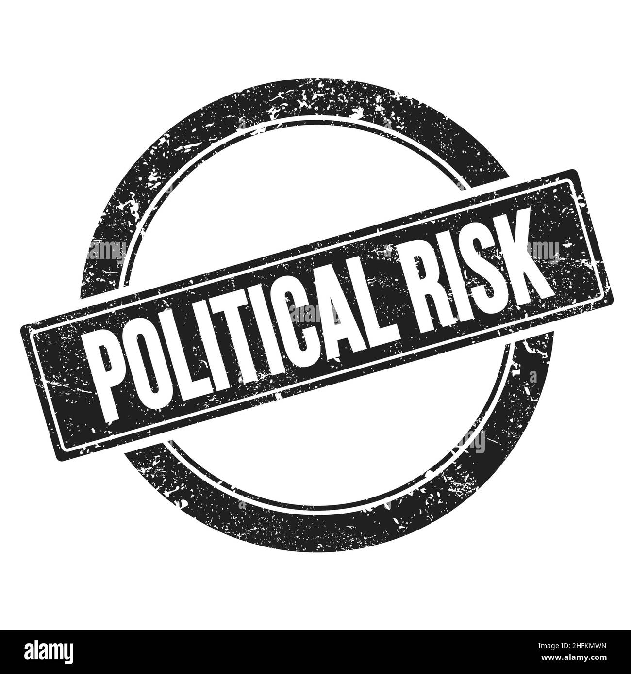 Risk stamp sign round hi-res stock photography and images - Alamy