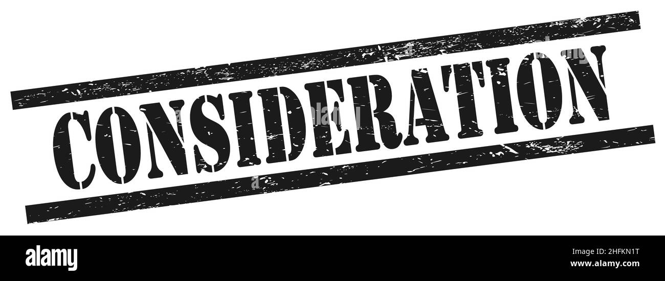 Consideration for Black and White Stock Photos & Images - Alamy