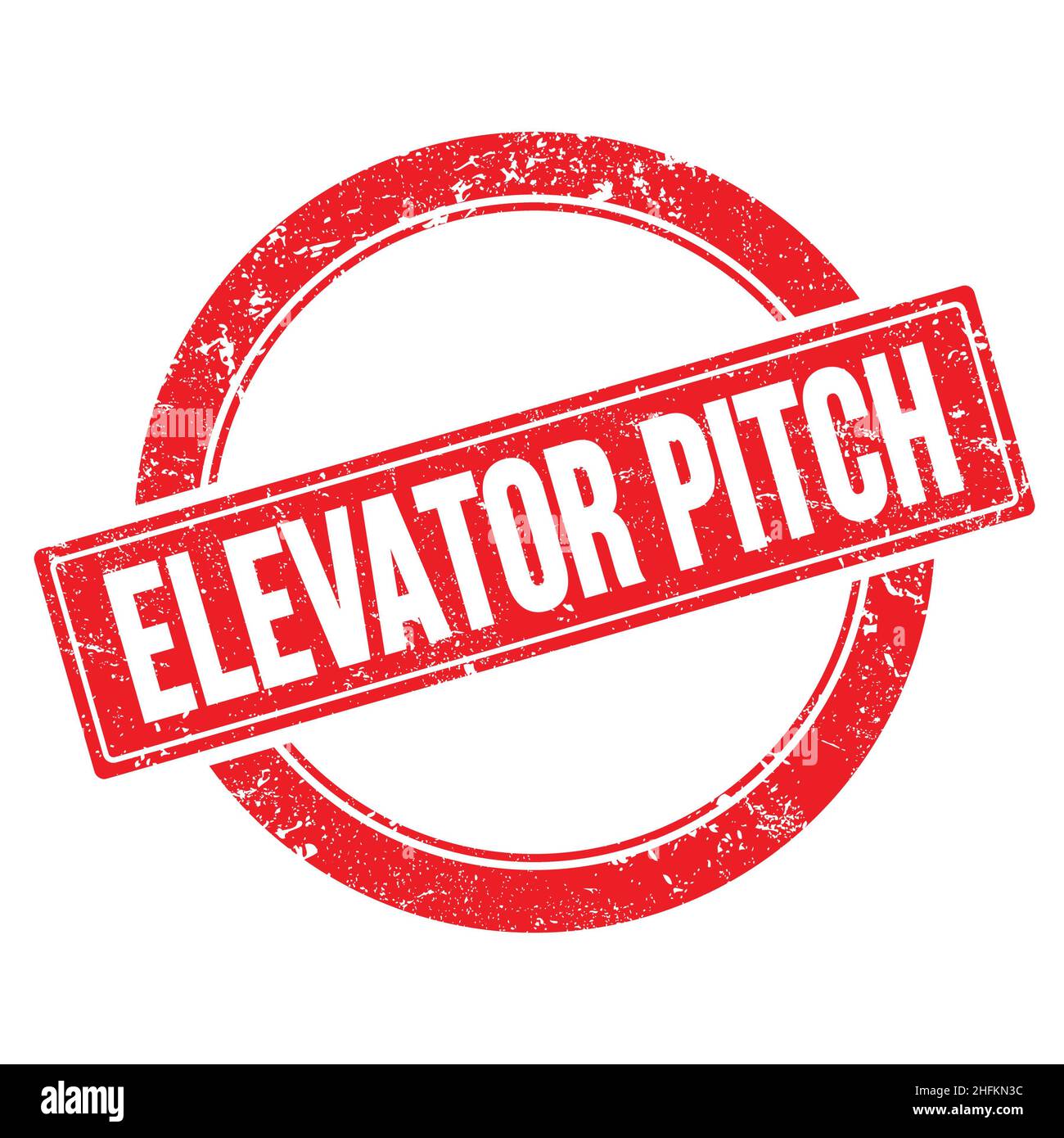 Elevator pitch stamp hi-res stock photography and images - Alamy