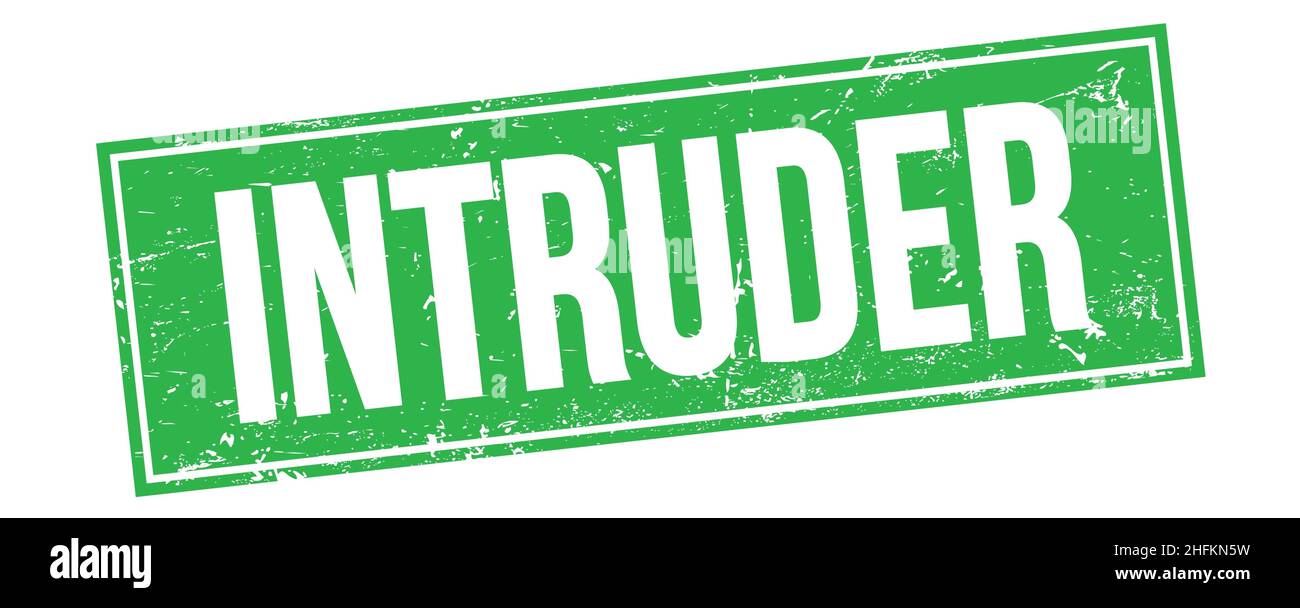 Intruder word hi-res stock photography and images - Alamy