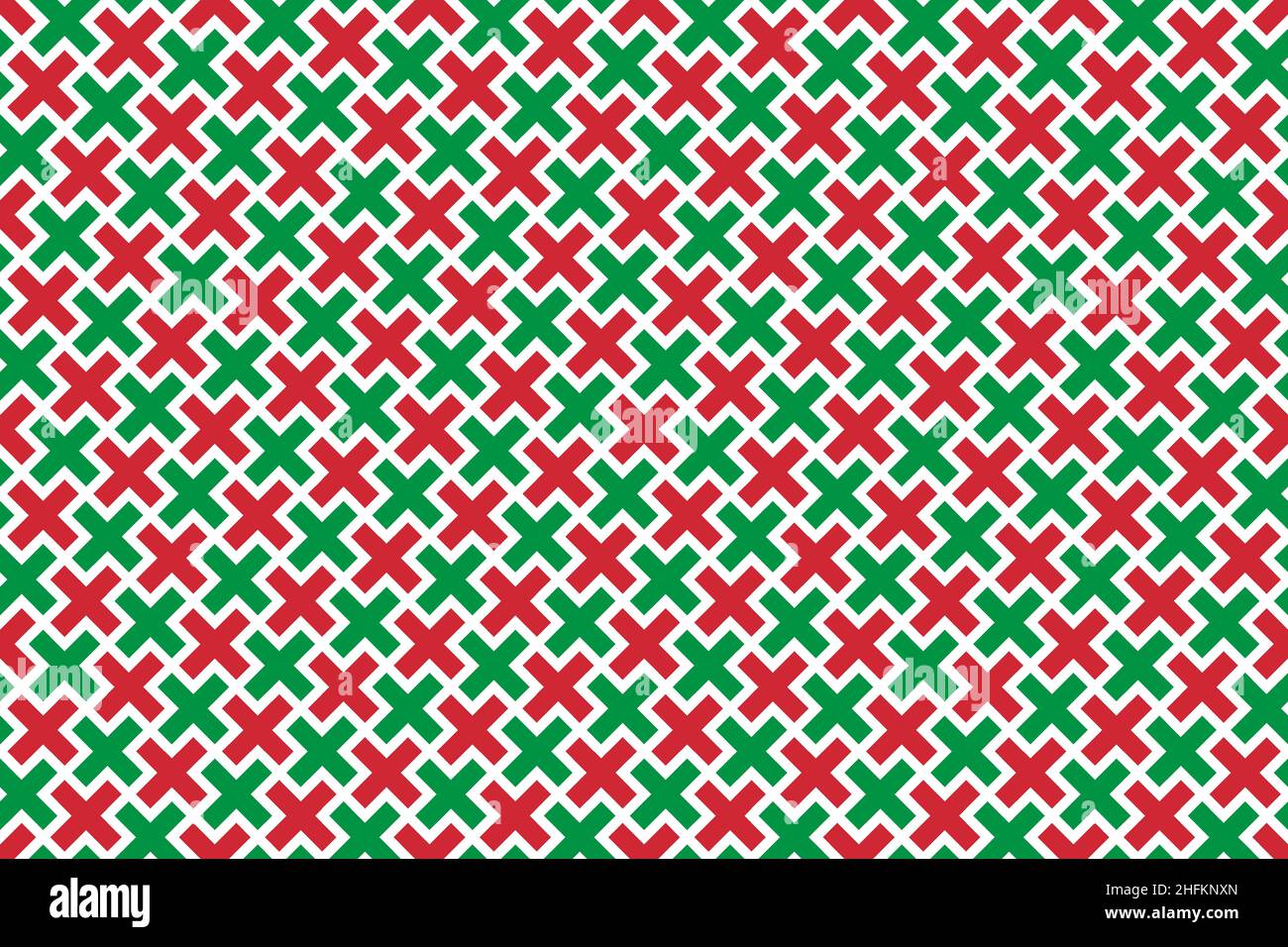 Geometric pattern in the colors of the national flag of Italy. The ...