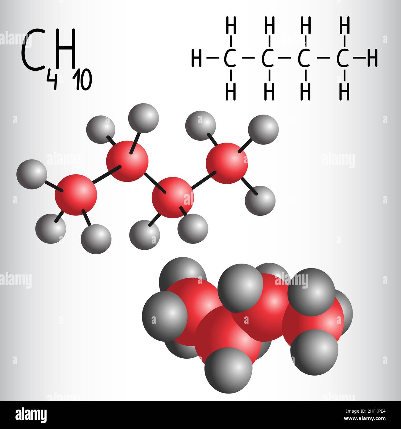 Butane Molecule