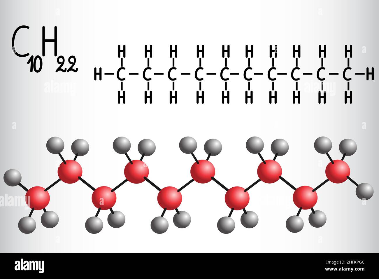 Decane Structure