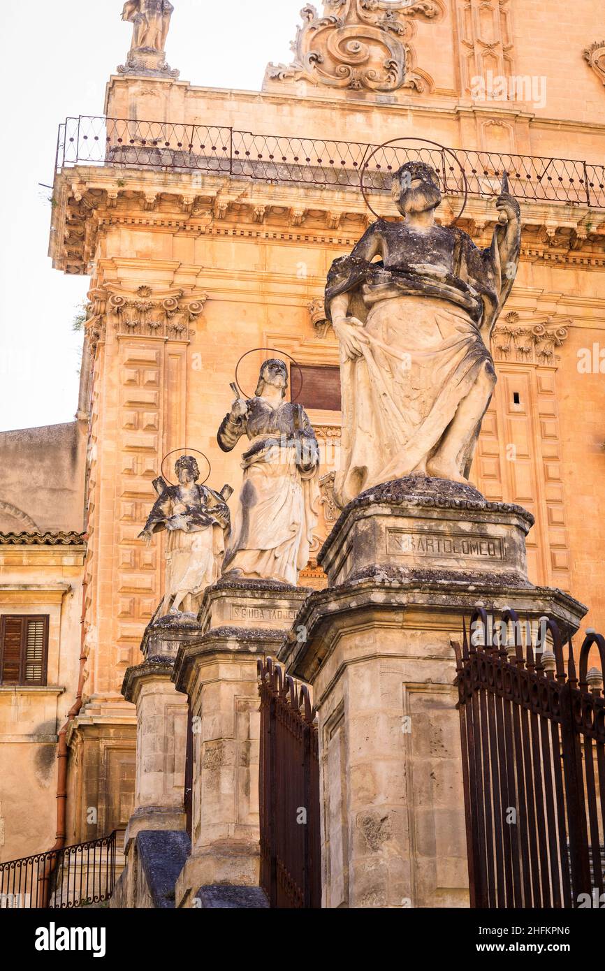 Sicily modica baroque church hi-res stock photography and images - Alamy