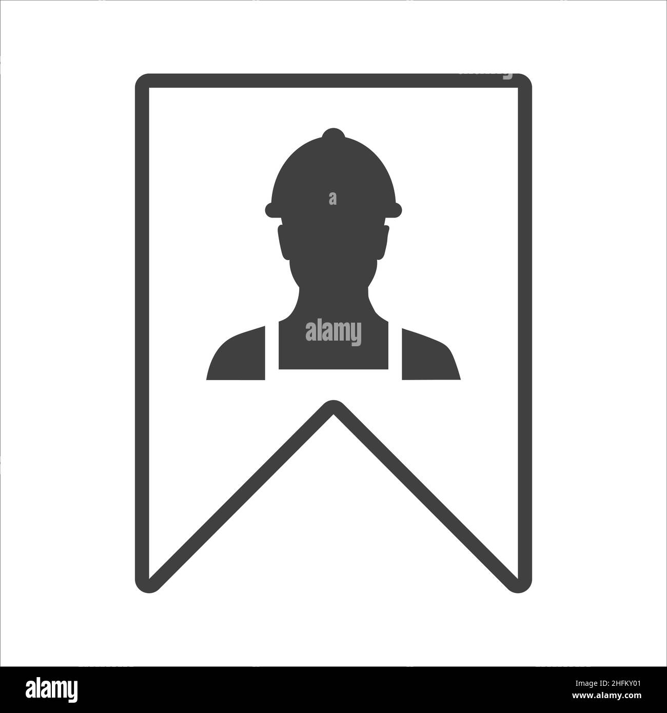 Person reliability icon. Outline person reliability vector icon for web ...