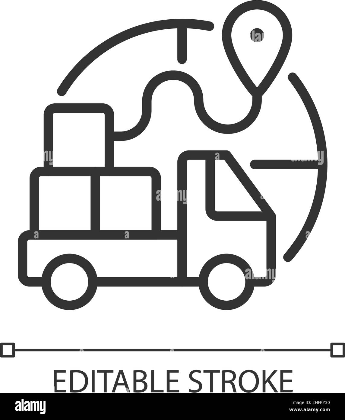 Import restrictions linear icon Stock Vector Image & Art - Alamy