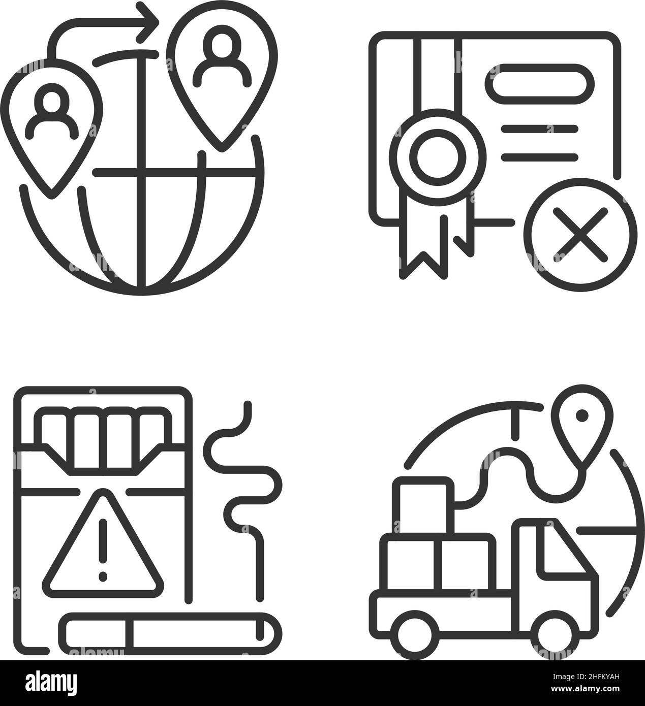 Contraband items Stock Vector Images - Alamy