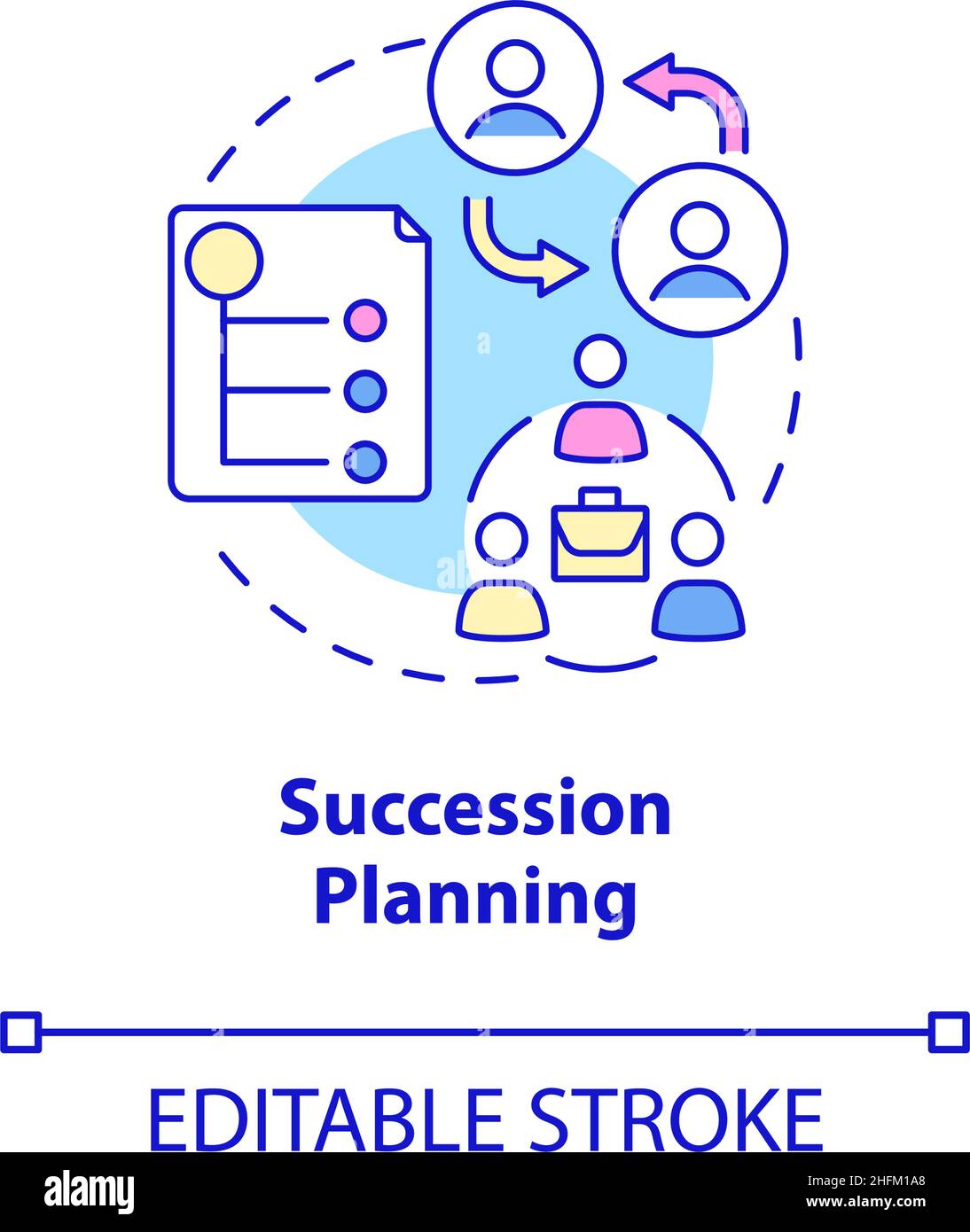 Talent planning Stock Vector Images - Alamy