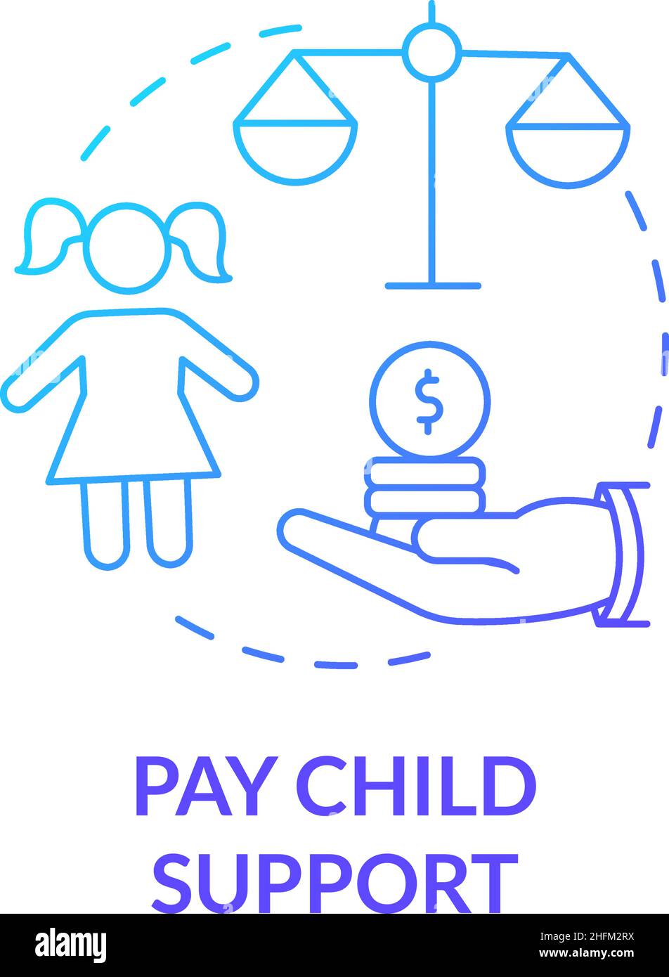 Separation pay Stock Vector Images - Alamy