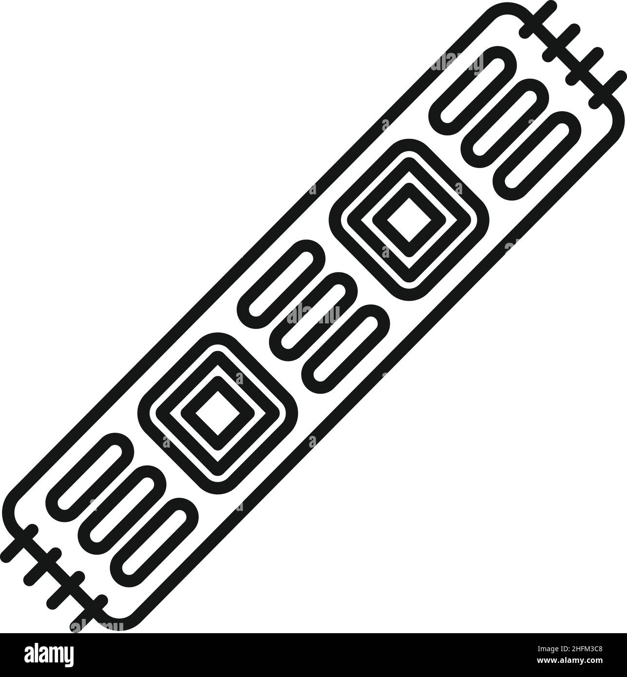 Hanging strip light Black and White Stock Photos & Images - Alamy