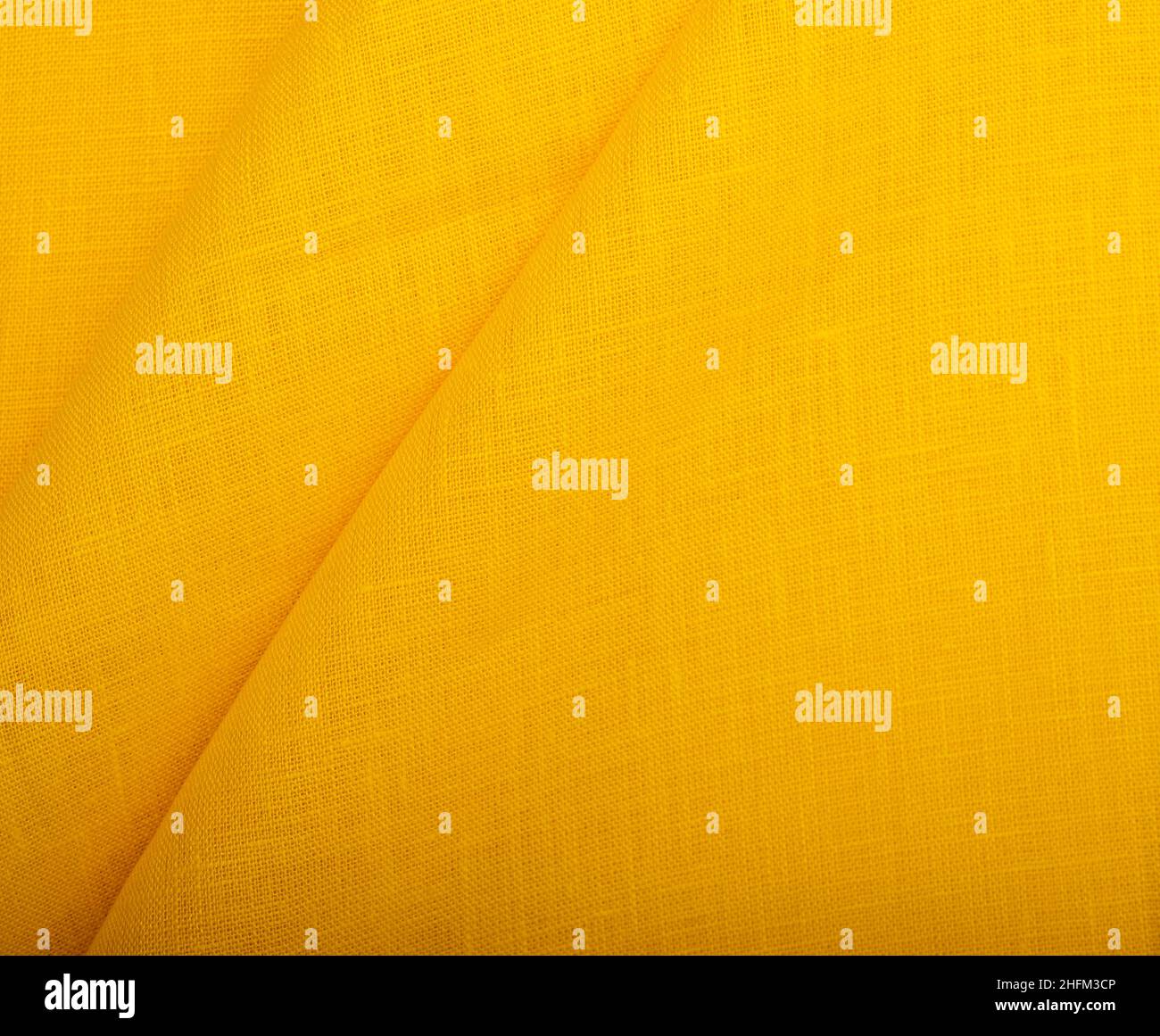 Wrinkled linen cloth folded napkins. Linen fabric texture. Concept of ...