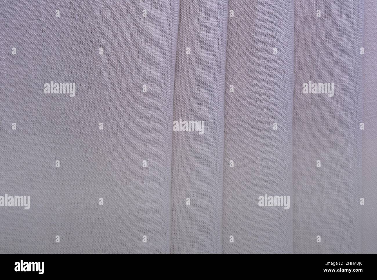 Wrinkled linen cloth folded napkins. Linen fabric texture. Concept of ...