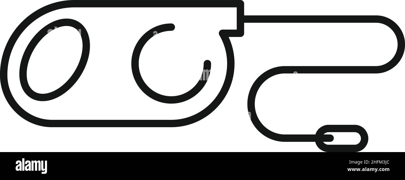 Cat leash icon outline vector. Dog pet. Puppy walk Stock Vector Image ...