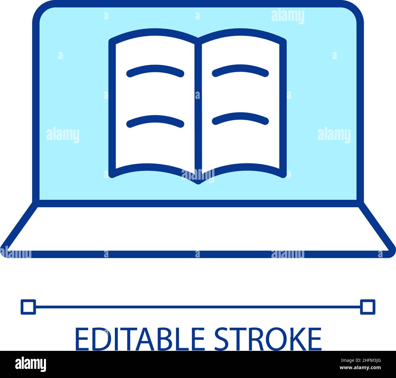 Online education teacher color icon Cut Out Stock Images & Pictures - Alamy