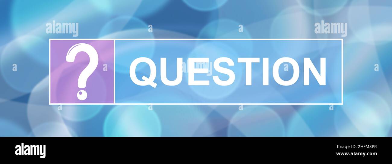 Illustration of a question concept Stock Photo - Alamy
