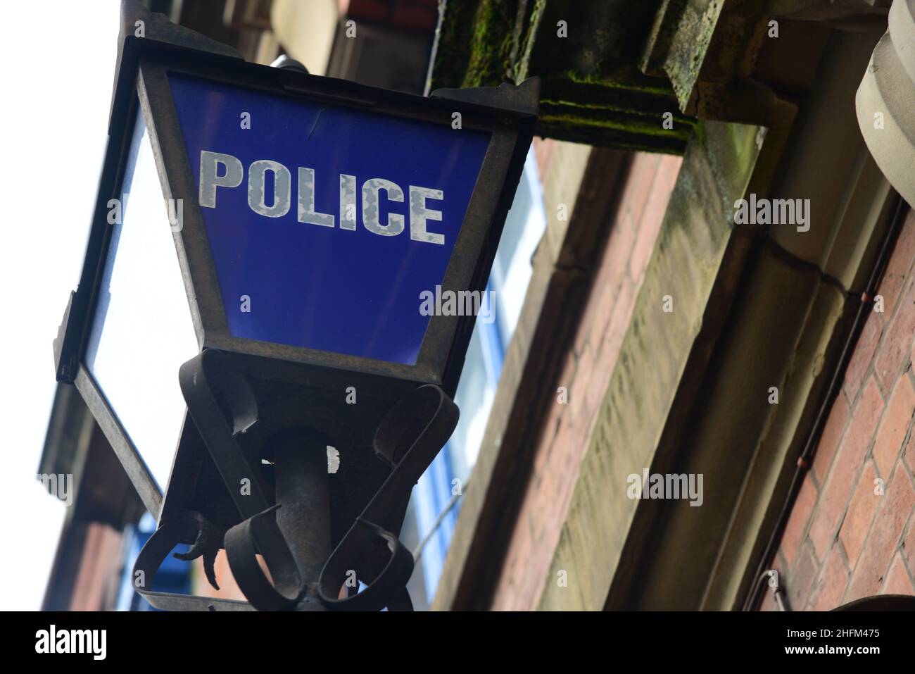 Traditional police signage hi-res stock photography and images - Alamy
