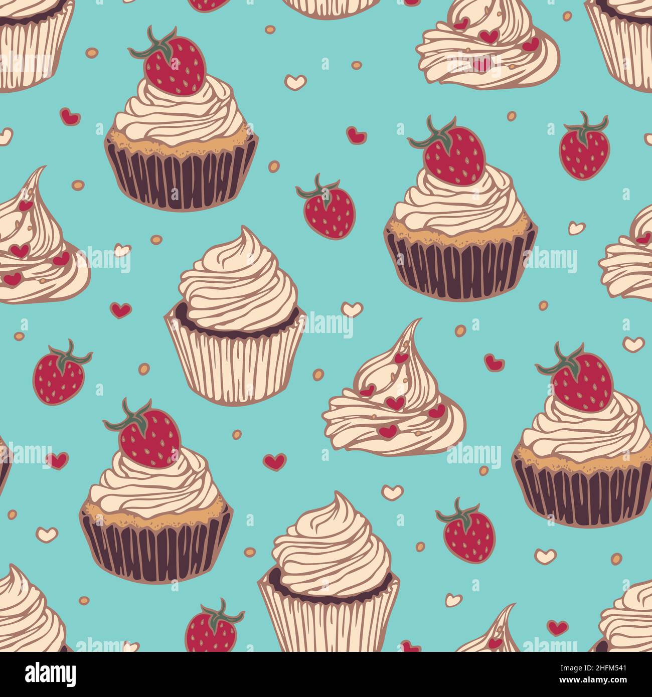 Confections bakery Stock Vector Images - Alamy