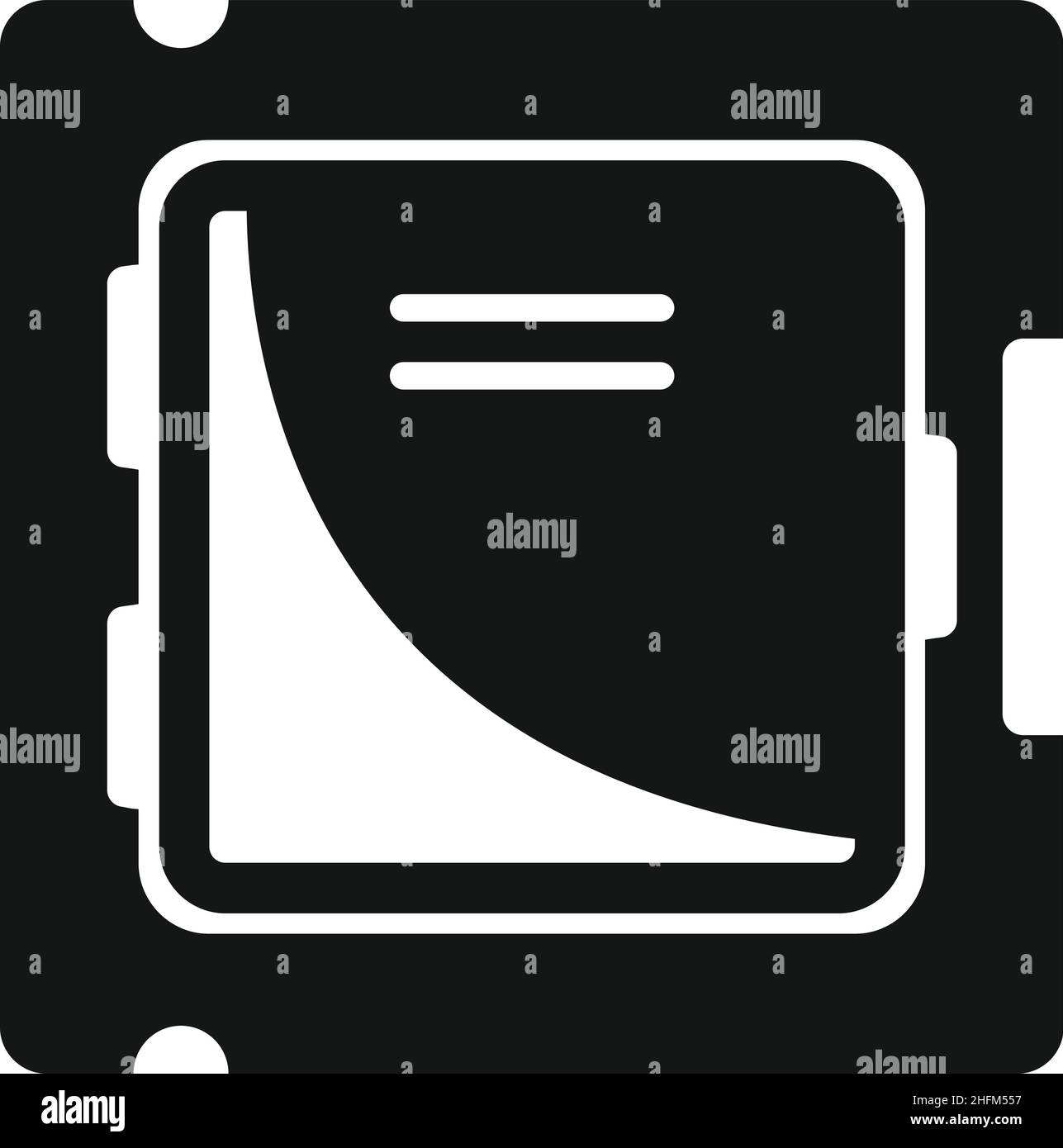 Processor chip icon simple vector. Circuit cpu. Data core Stock Vector ...