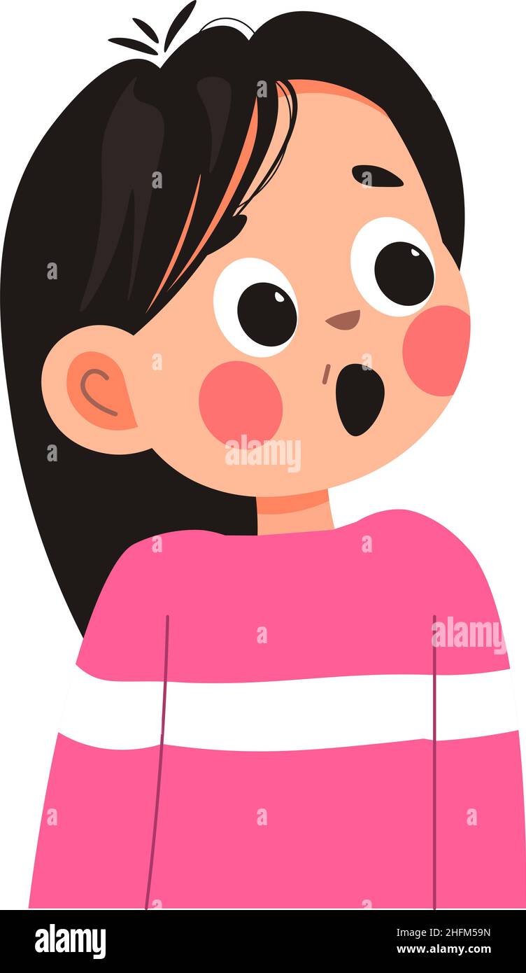 Child gasp Cut Out Stock Images & Pictures - Alamy