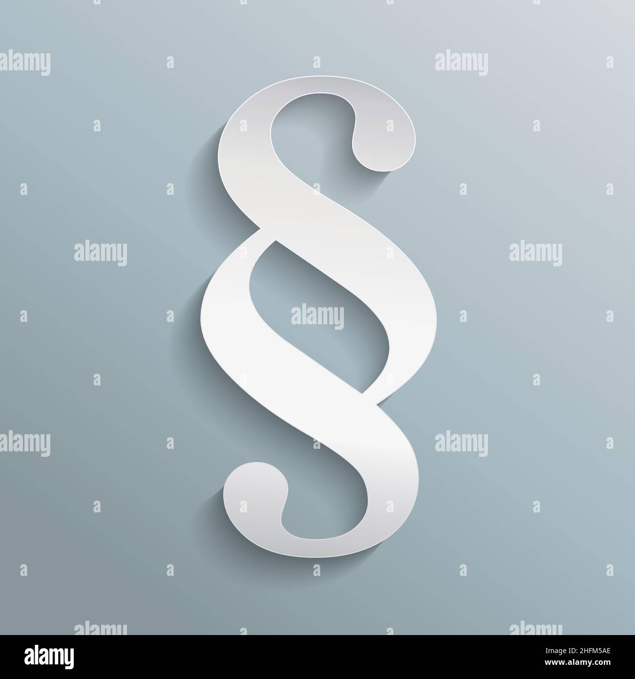 Paragraph Symbol Infographic design on blue grey background. Vector ...