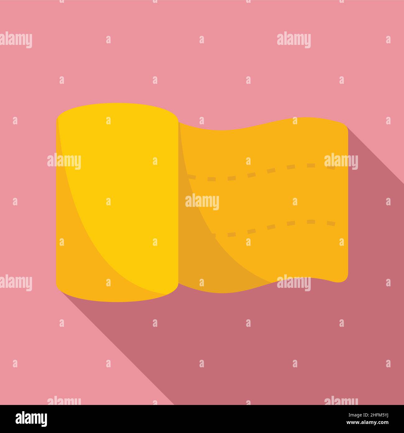 Sport bandage icon flat vector. Patient hurt. Damage body Stock Vector ...