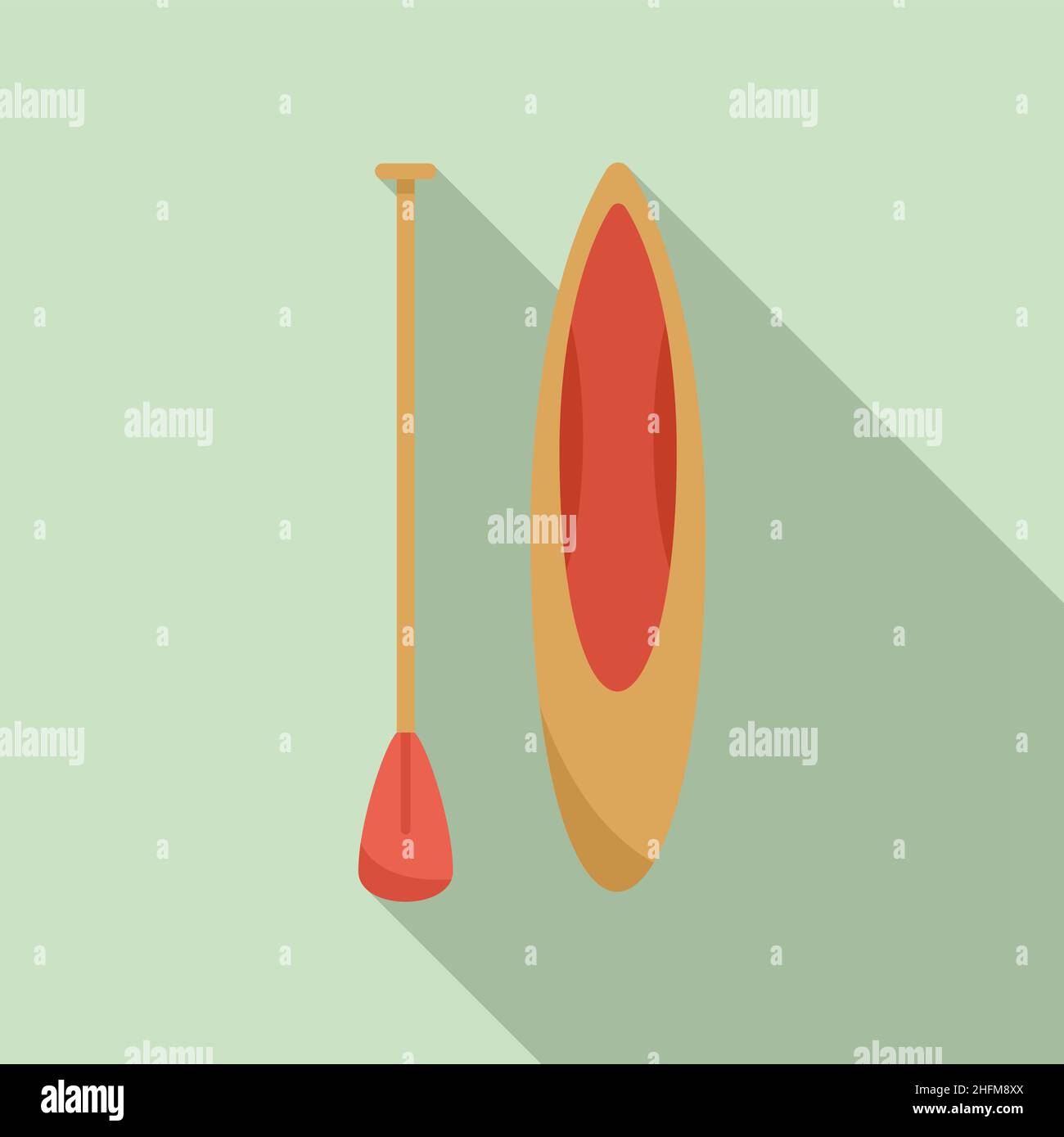 Kayak and paddleboard Stock Vector Images - Alamy