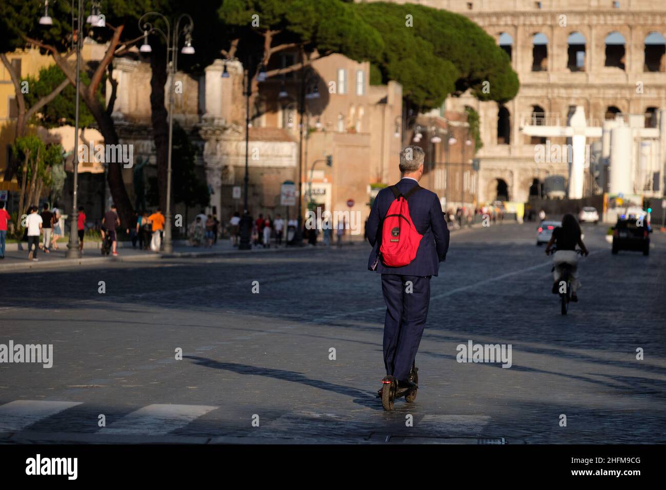 Mauro Scrobogna /LaPresse June 15, 2020 Rome, Italy News Sustainable ...