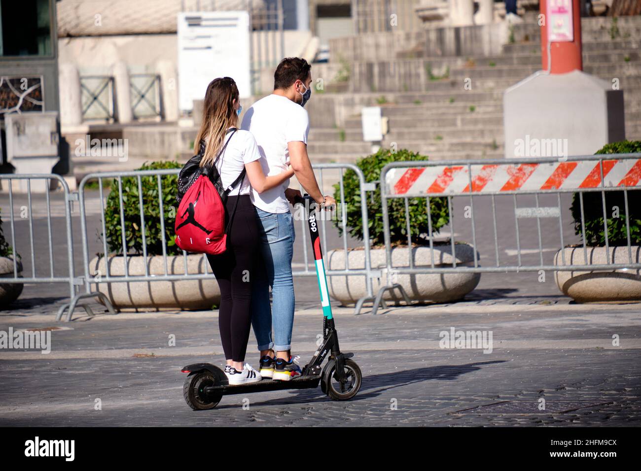 Mauro Scrobogna /LaPresse June 15, 2020 Rome, Italy News Sustainable ...