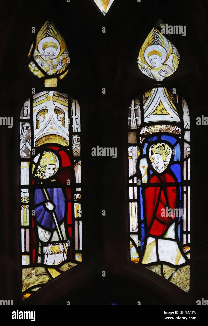 Stained glass windows bishops hi-res stock photography and images - Alamy