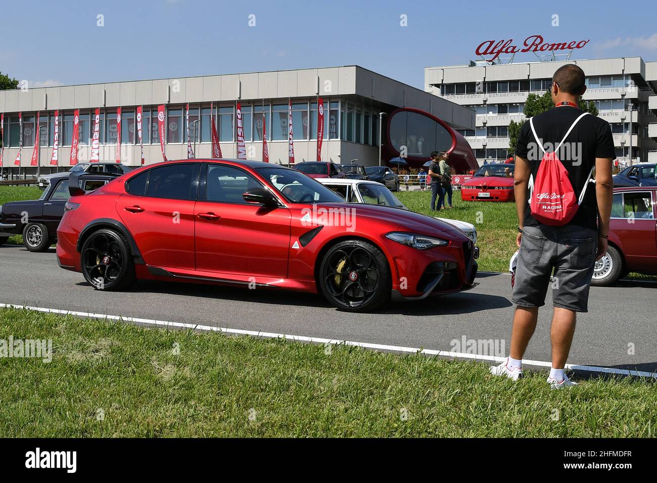 Gian Mattia D'Alberto - LaPresse 2020-06-23 Milan Italy Alfa Romeo 110 ...