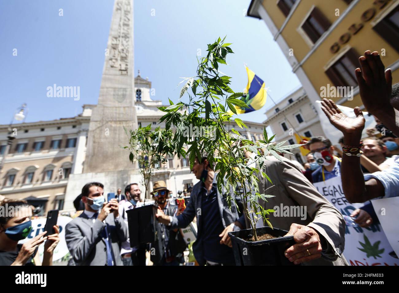 Cecilia Fabiano/LaPresse June 25 , 2020 Rome (Italy) News Demonstration ...