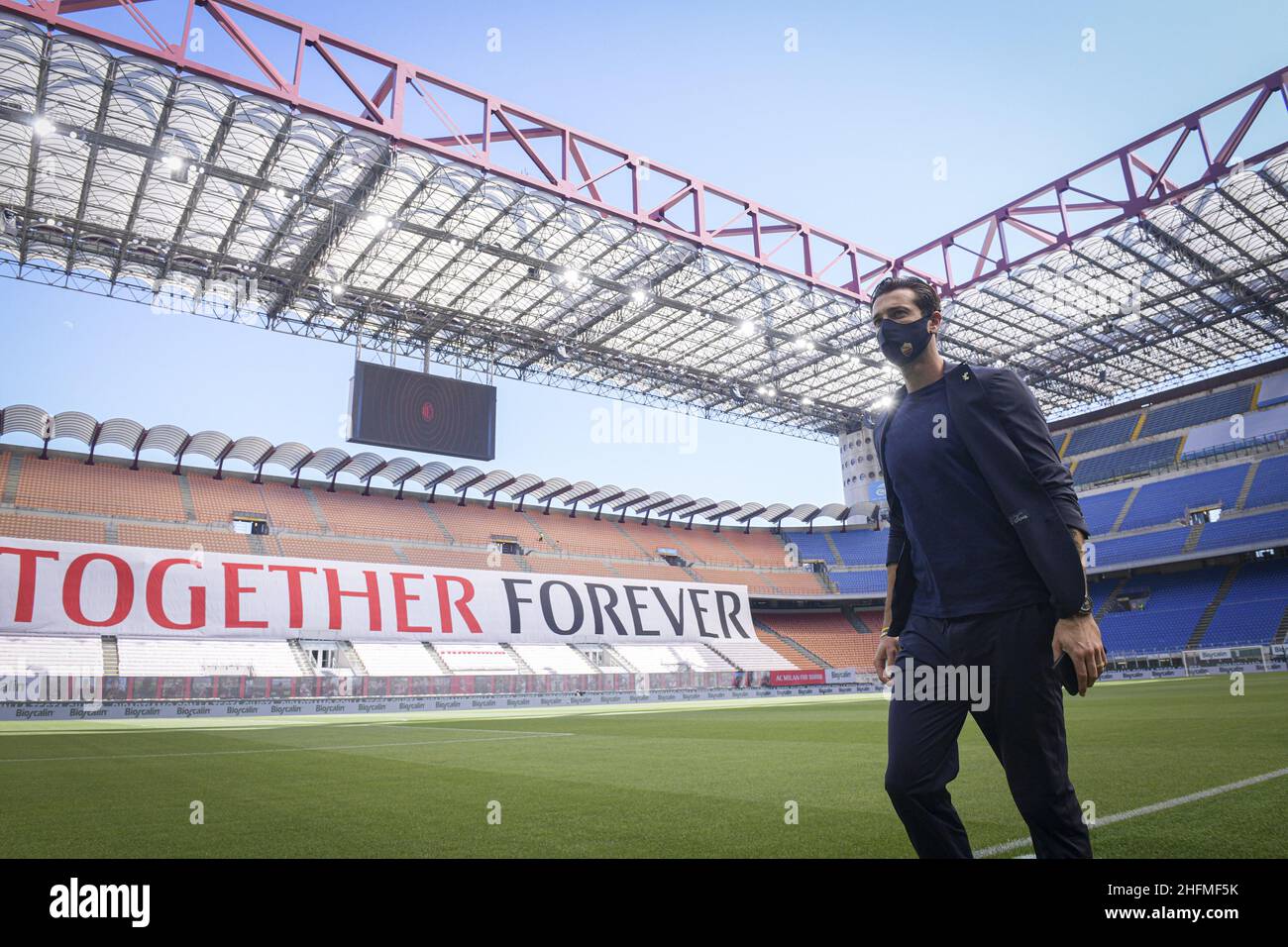 Fabio Rossi/AS Roma/LaPresse 28/06/2020 Milan (Italy) Sport Soccer ...
