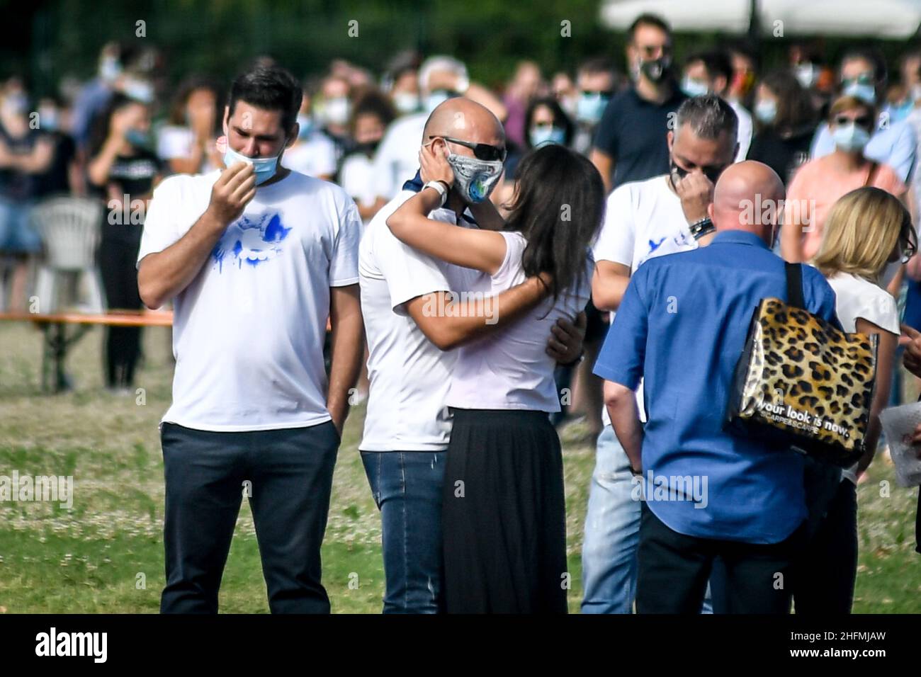 Claudio Furlan - LaPresse 04 July 2020 Gessate (Italy) Funeral of Elena ...