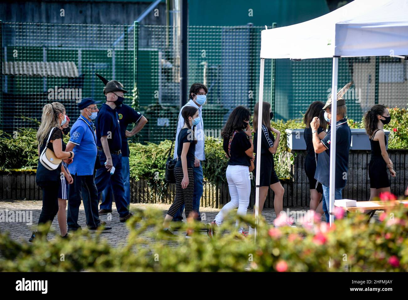 Claudio Furlan - LaPresse 04 July 2020 Gessate (Italy) Funeral of Elena ...