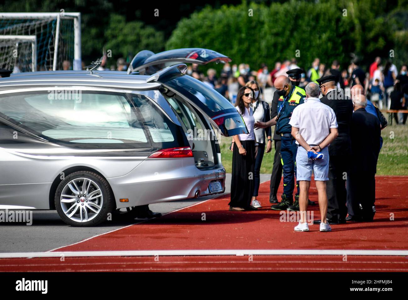 Claudio Furlan - LaPresse 04 July 2020 Gessate (Italy) Funeral of Elena ...