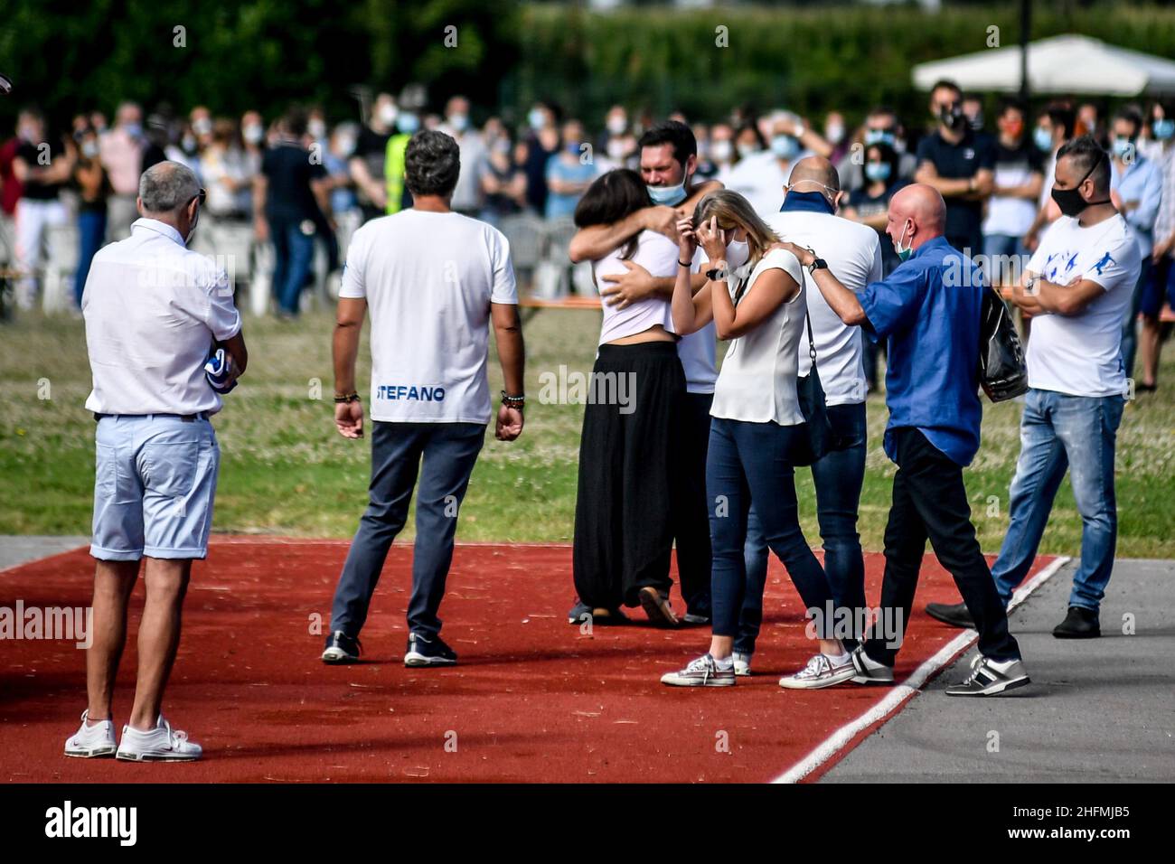Claudio Furlan - LaPresse 04 July 2020 Gessate (Italy) Funeral of Elena ...