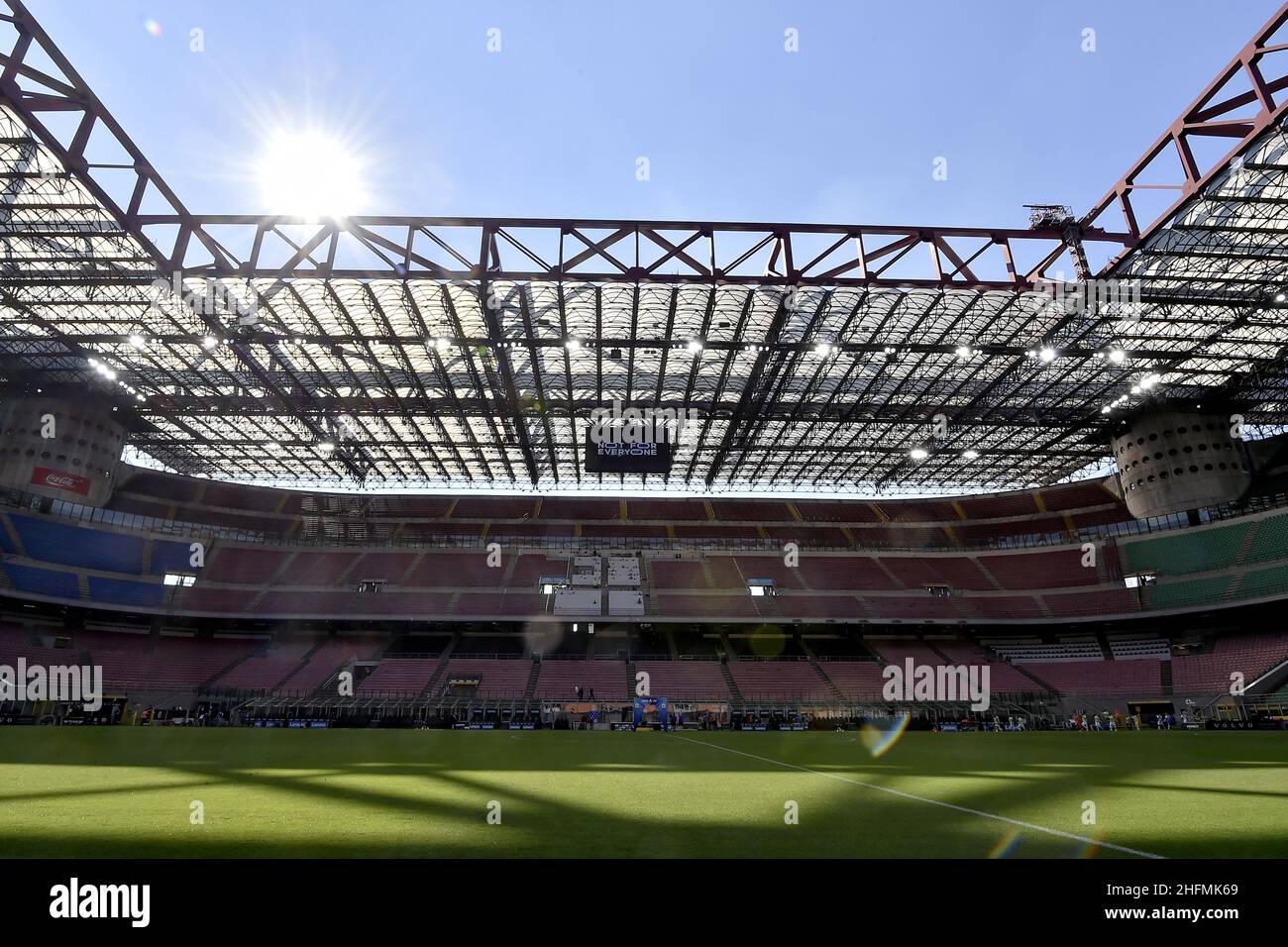 LaPresse - Fabio Ferrari July 05, 2020 Milan, Italy sport soccer Inter ...