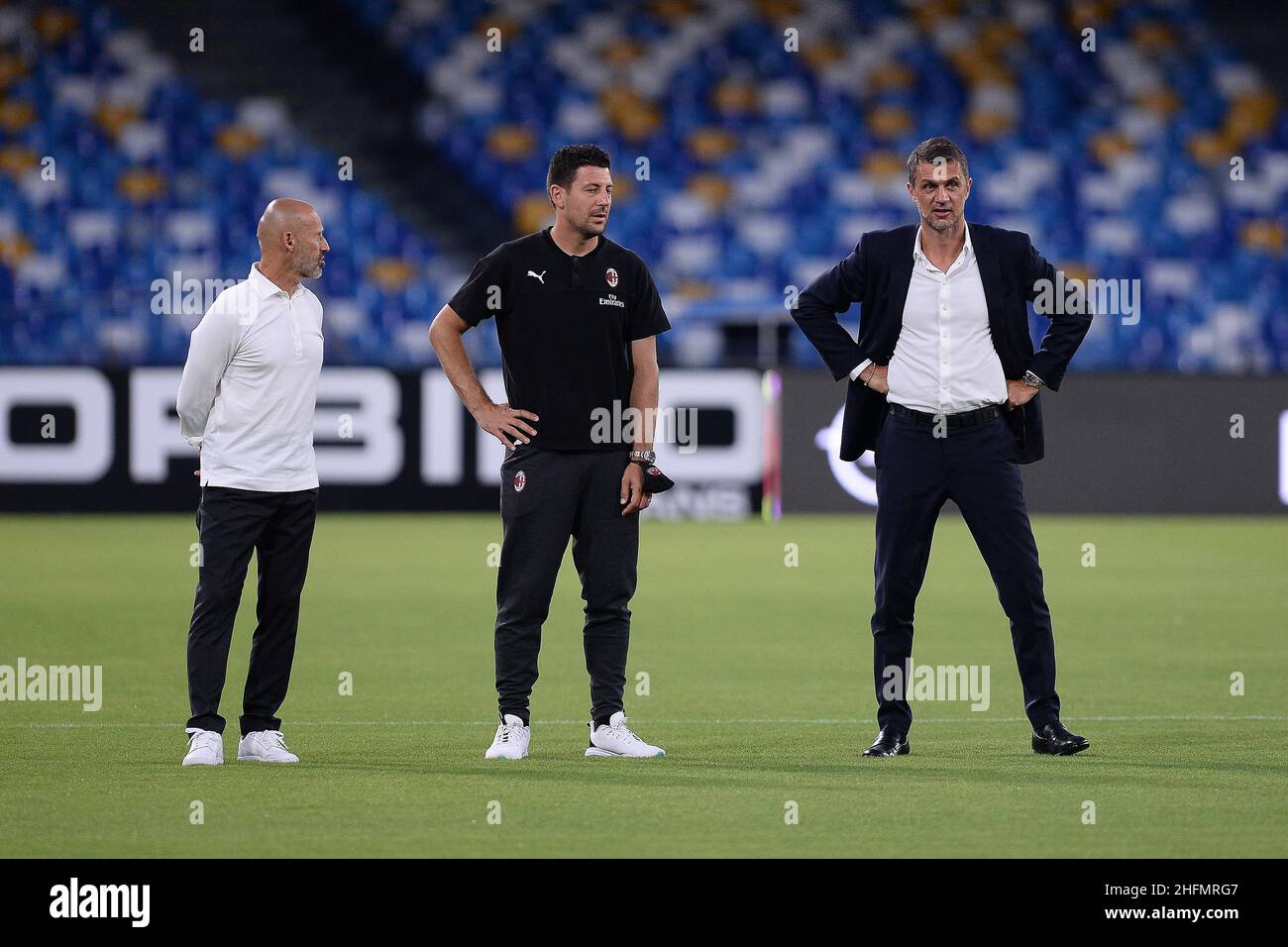 Cafaro/LaPresse July 12, 2020 Naples, Italy sport soccer Napoli vs ...