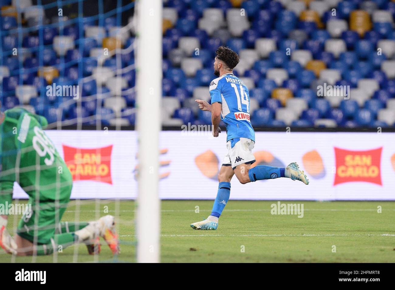 Cafaro/LaPresse July 12, 2020 Naples, Italy sport soccer Napoli vs ...