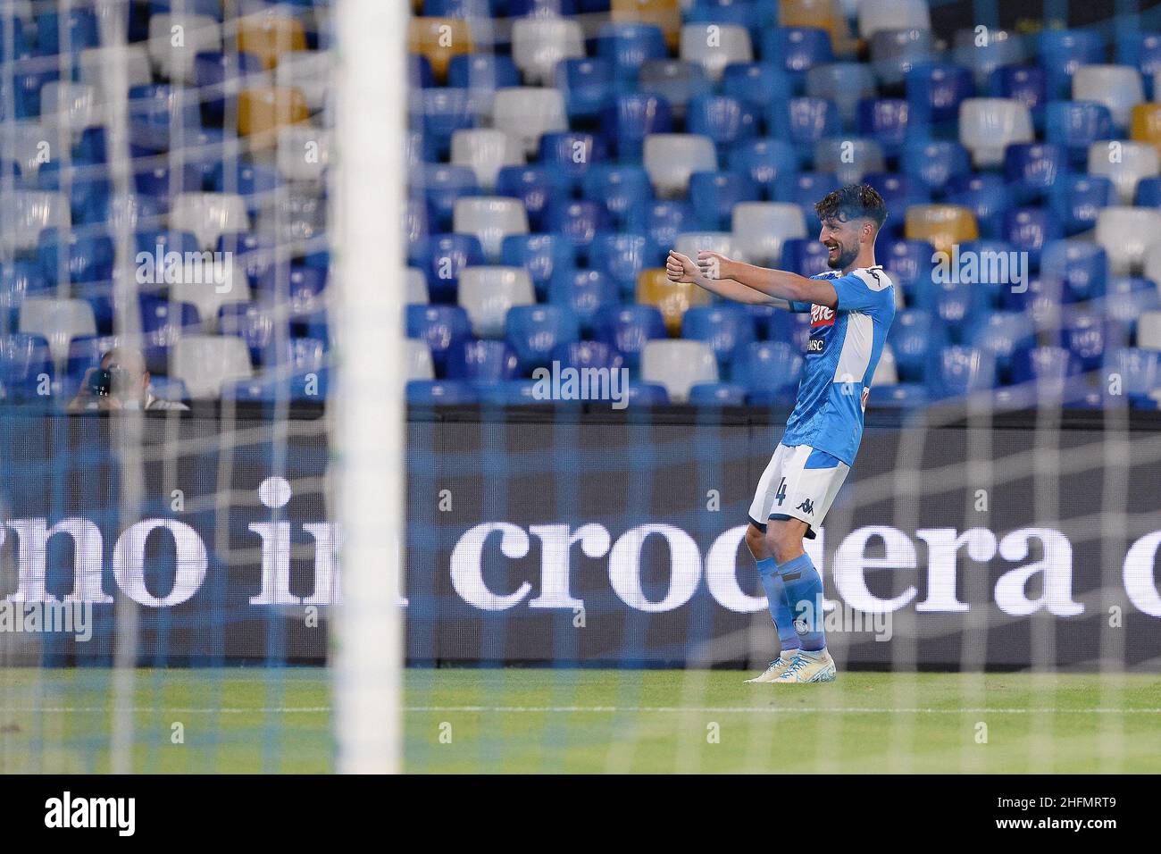 Cafaro/LaPresse July 12, 2020 Naples, Italy sport soccer Napoli vs ...