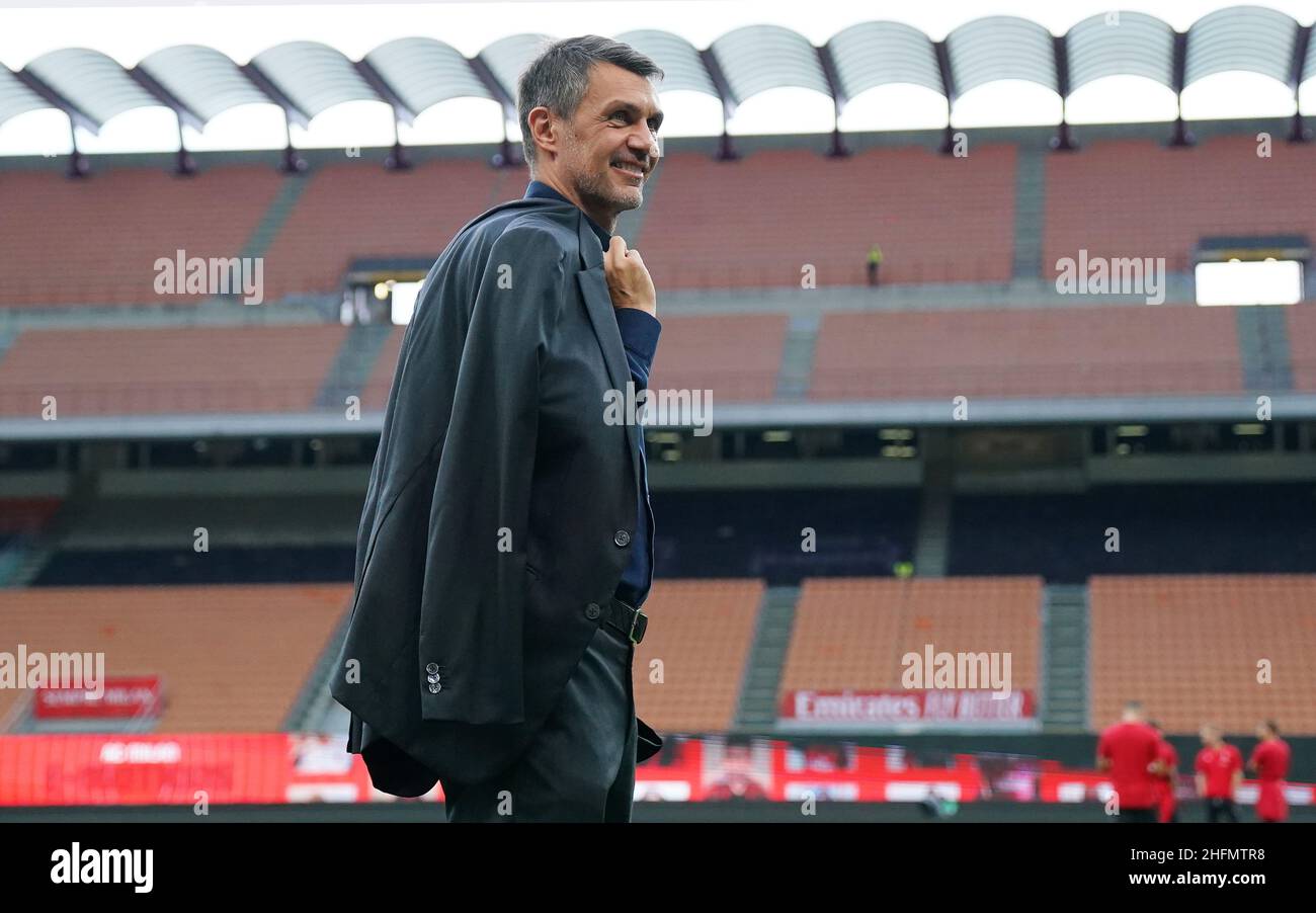 LaPresse - Spada July 15 , 2020 Milan ( Italy ) Sport Soccer A.C. Milan ...