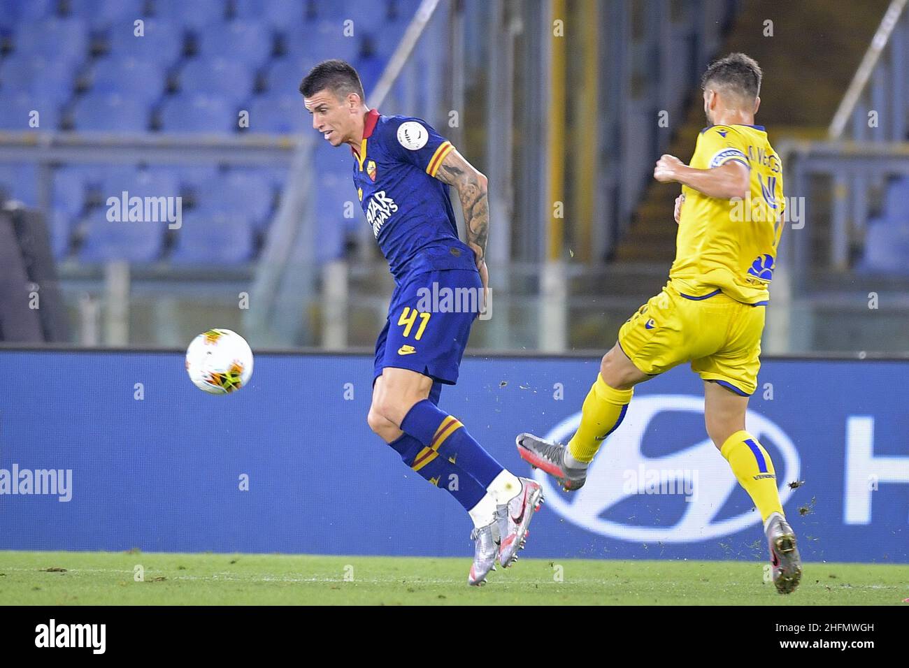 Fabio Rossi/AS Roma/LaPresse 15/07/2020 Rome (Italy) Sport Soccer Roma ...
